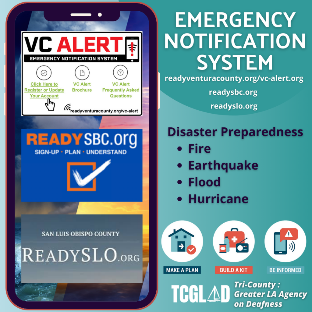 Emergency Disaster Preparedness - Center On Deafness Inland Empire - CODIE